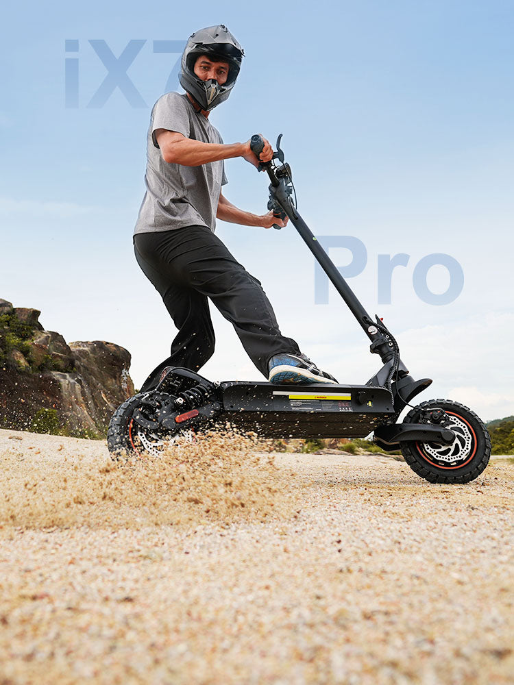 iScooter iX7 Pro Off-road Electric Scooter, 2000W Motor, 50Miles Long – iscooterhome